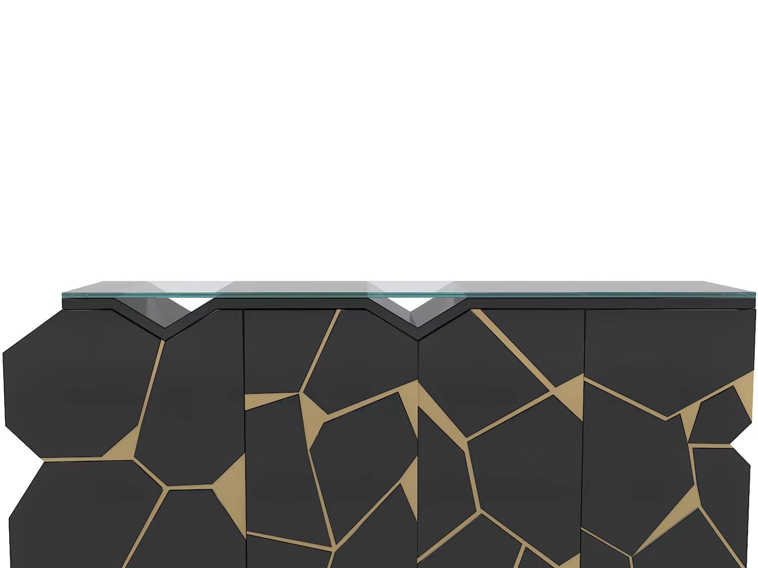 Geometric Hand-made Buffet Table | Agape Furniture