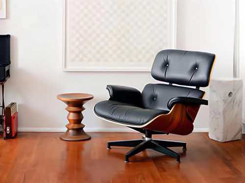 Eames Replica premium Leather Lounge Chair&Ottoman | Agape Furniture