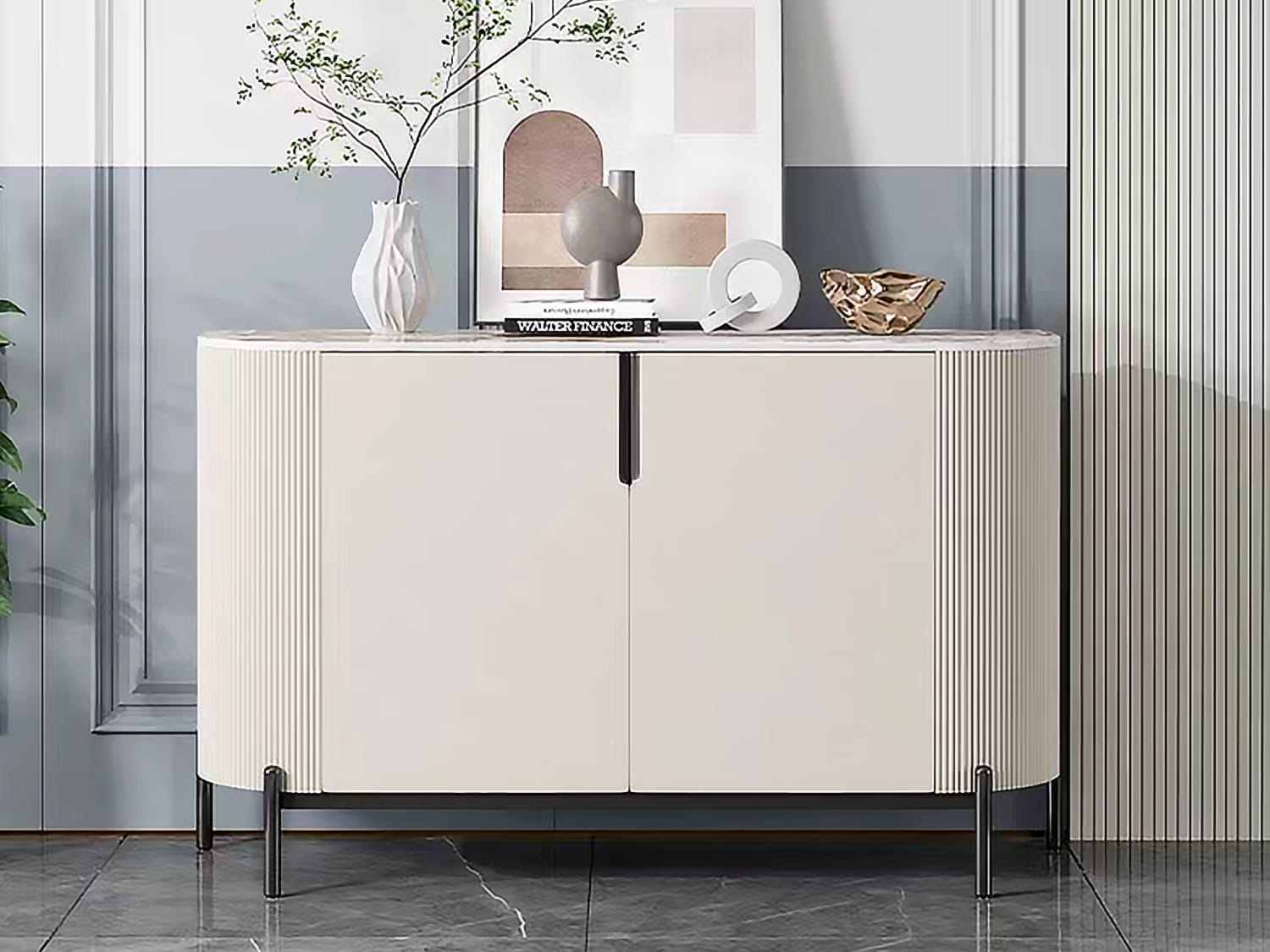 Aston 2 door Cabinet/Buffet-120CM/140CM | Agape Furniture