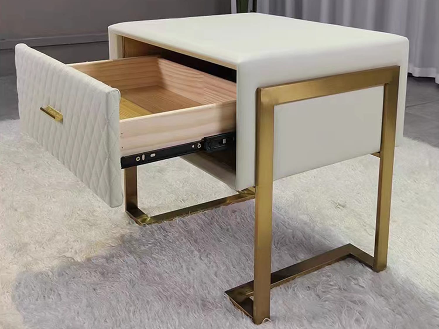 Marron Bedside Table | Agape Furniture