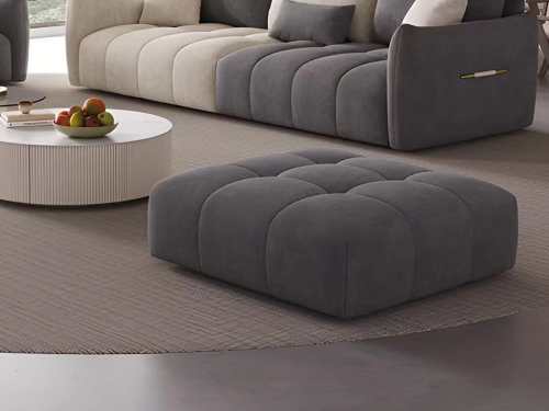 Valla Anti-Scratch Ottoman-Deep Grey/Off-White/PaleDogwood/Turmeric ...