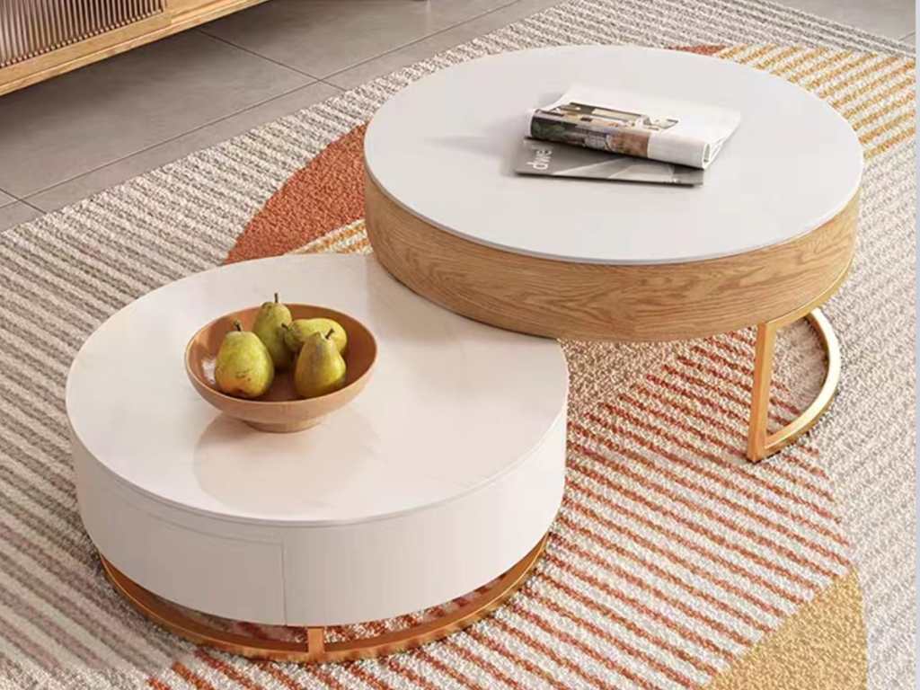 Mulla Lift-Top Coffee Table Set With Drawers | Agape Furniture