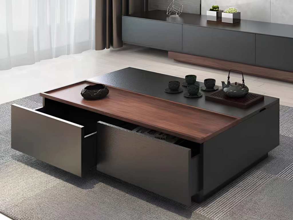 Ootha Lift-Top with Drawer Wood Coffee Table | Agape Furniture