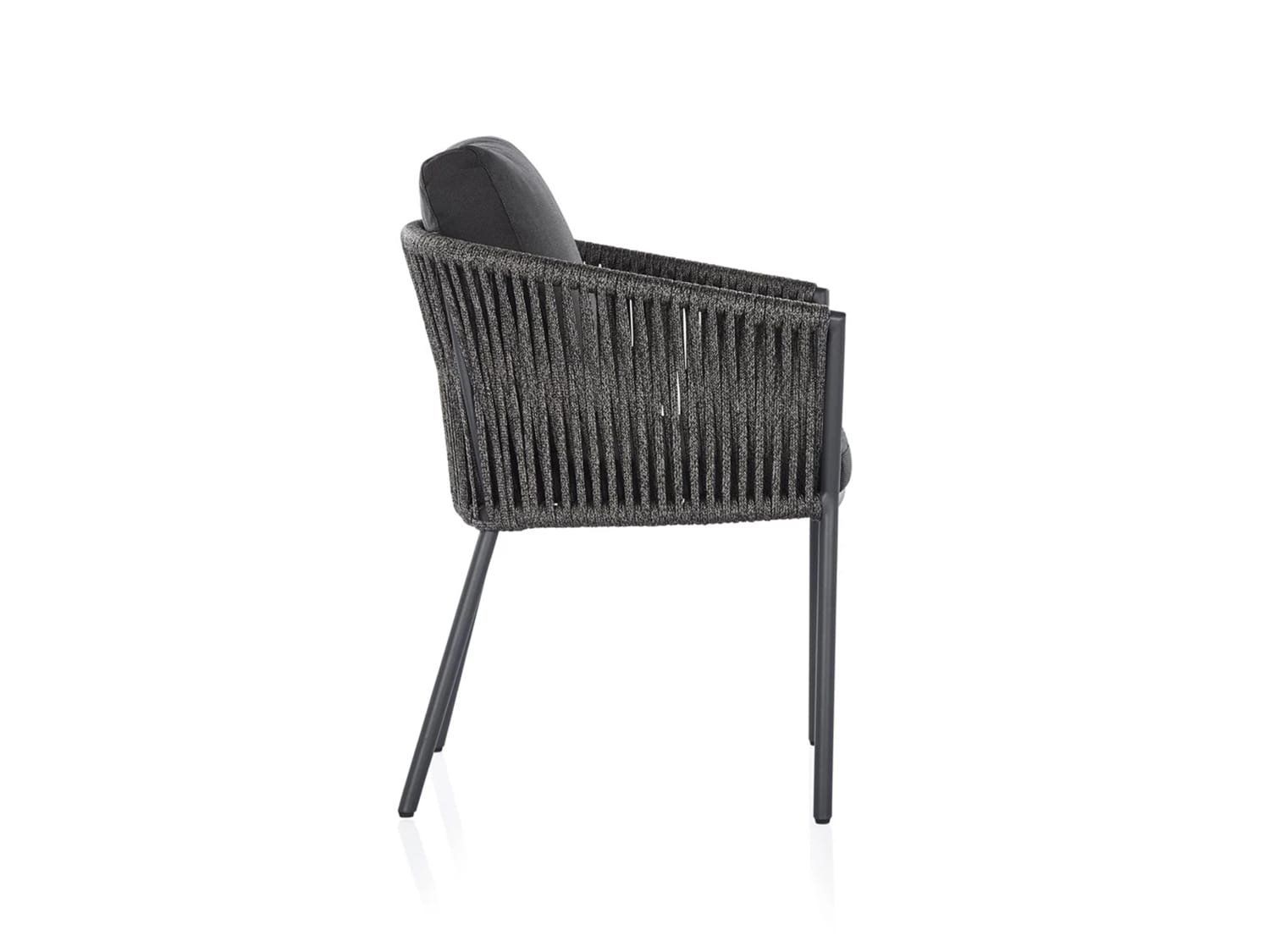 Elsmore Rope with Aluminium Frame Outdoor Dining Chair | Agape Furniture