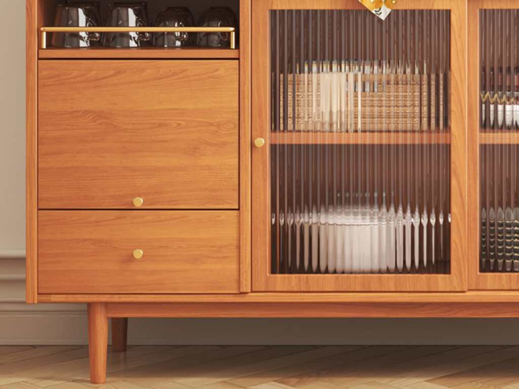 Chatham Extendable Wooden Dining Table With Drawers | Agape Furniture