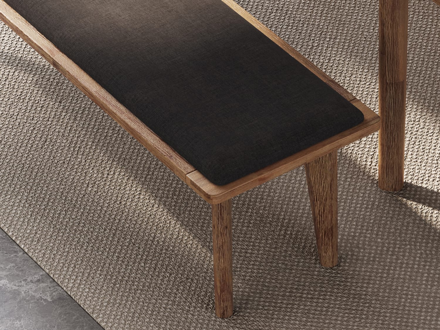 Milawa Wooden Bench-130CM/160CM | Agape Furniture