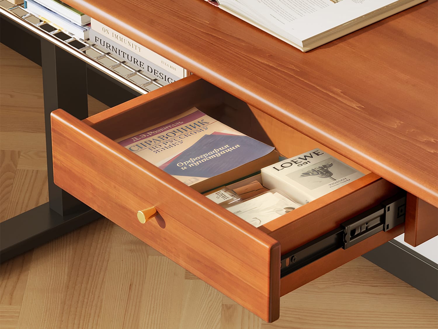 Furner Electric adjustable office / study table -120CM/140CM | Agape ...