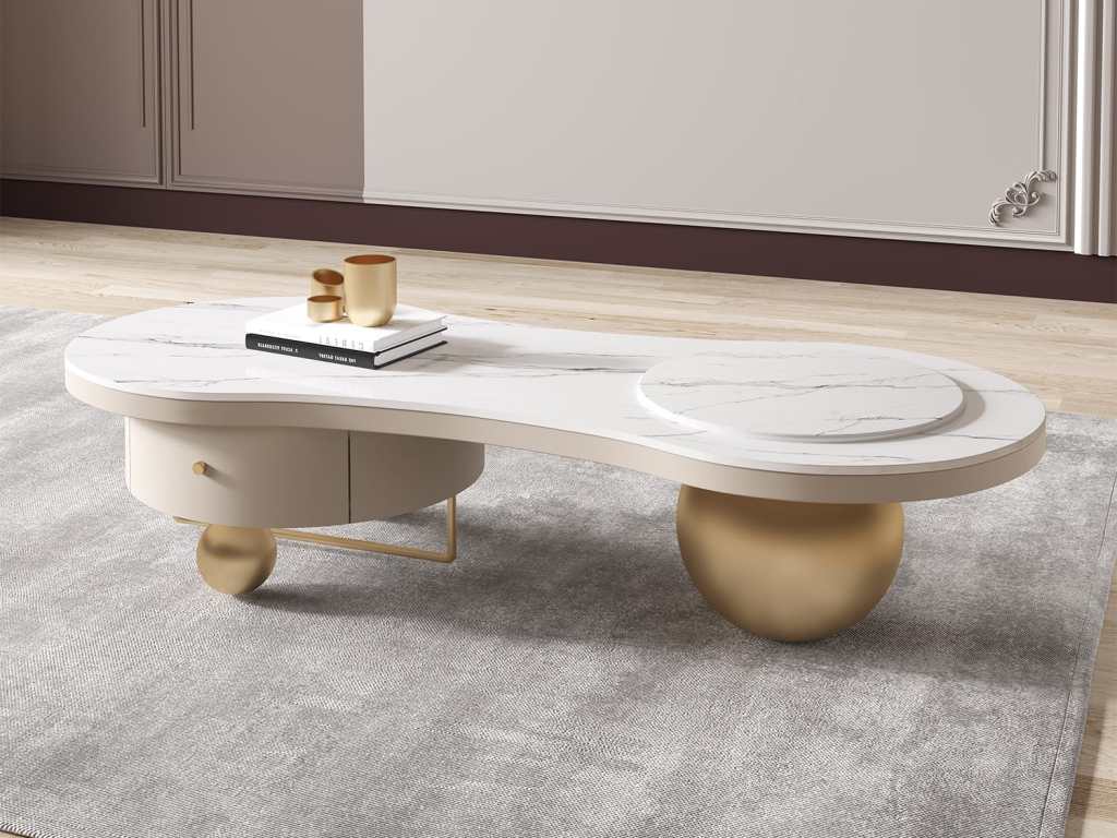 Avoca Sintered stone Coffee Table - Agape Furniture