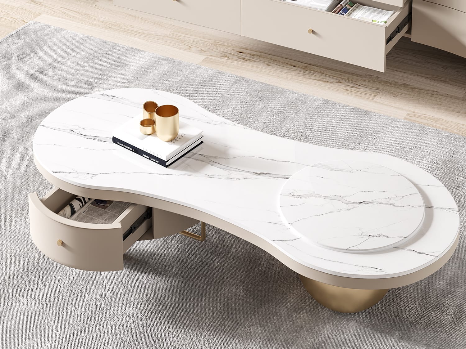 Avoca Sintered stone Coffee Table | Agape Furniture