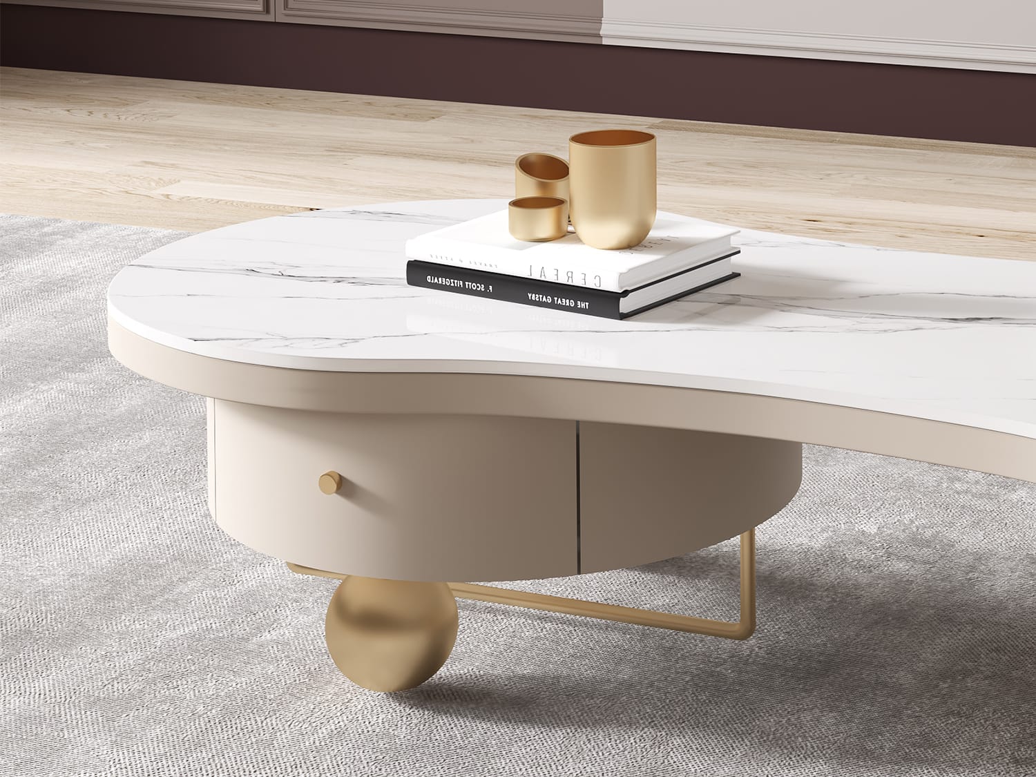 Avoca Sintered stone Coffee Table | Agape Furniture