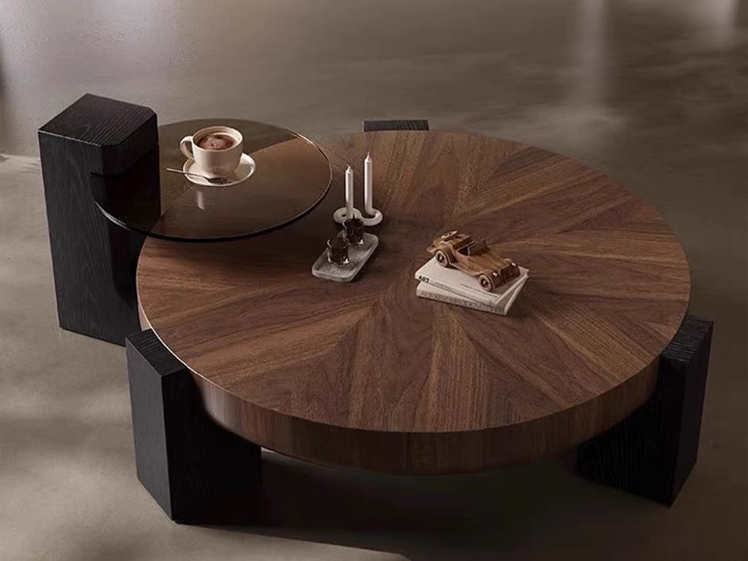 Mitchell Modern Wooden Coffee Table with/without Side Table | Agape ...