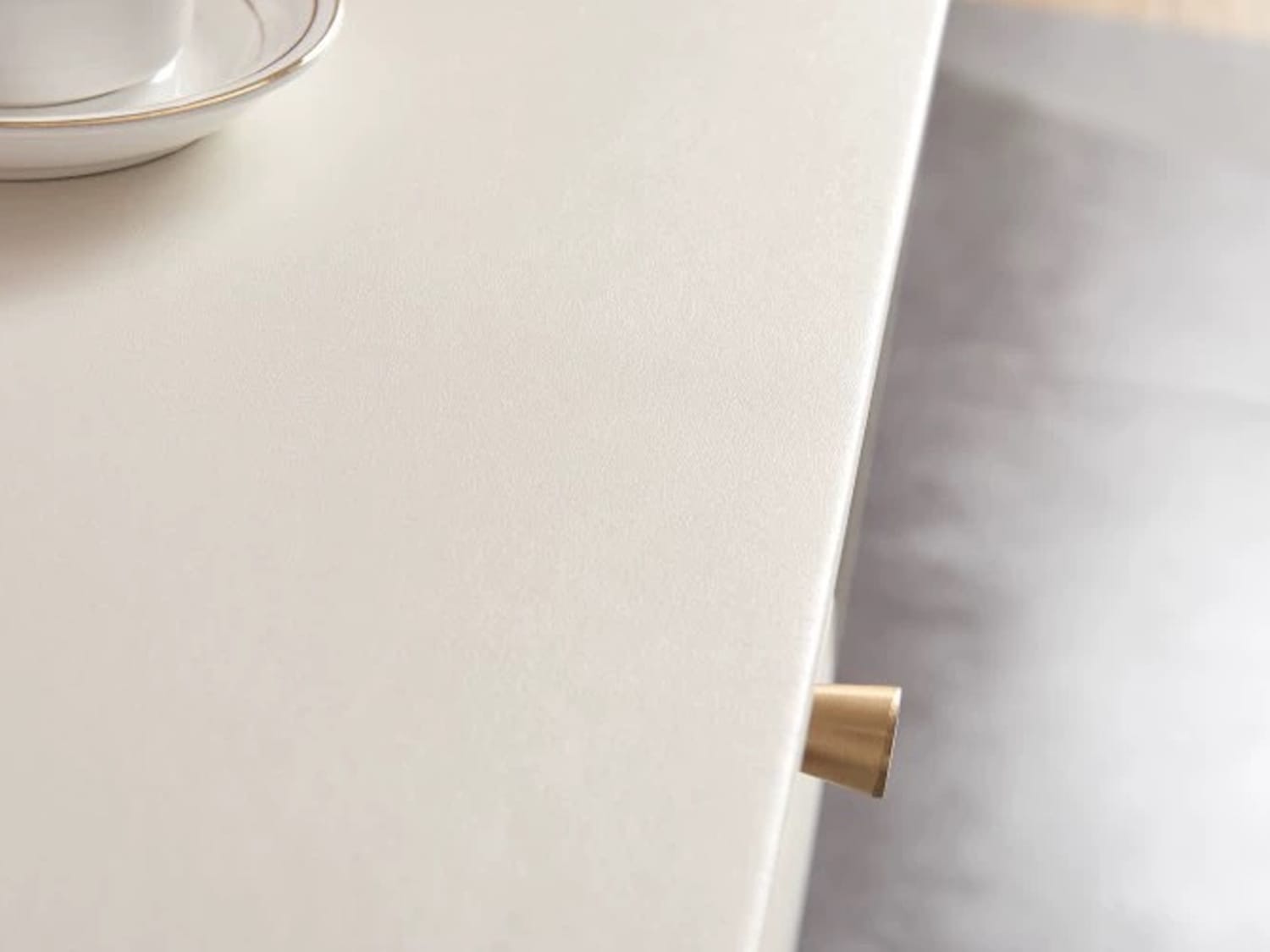 Parma Modern Bedside Table-Pink/Off-White | Agape Furniture