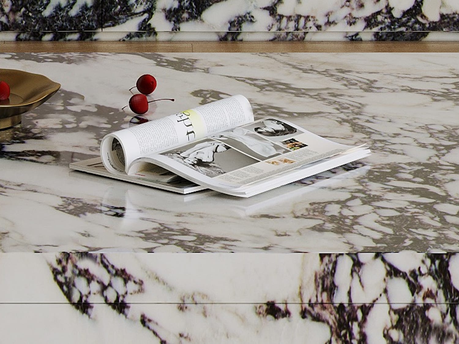 Texas Storage Sintered Stone Coffee Table-80CM/90CM/100CM | Agape Furniture