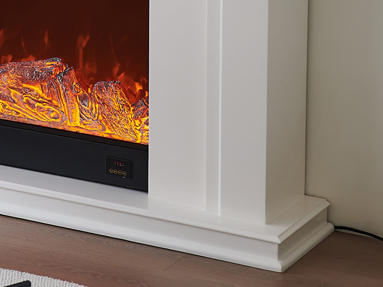 Sunbury Decorative/Electric Heater Fireplace with LED Optical ...