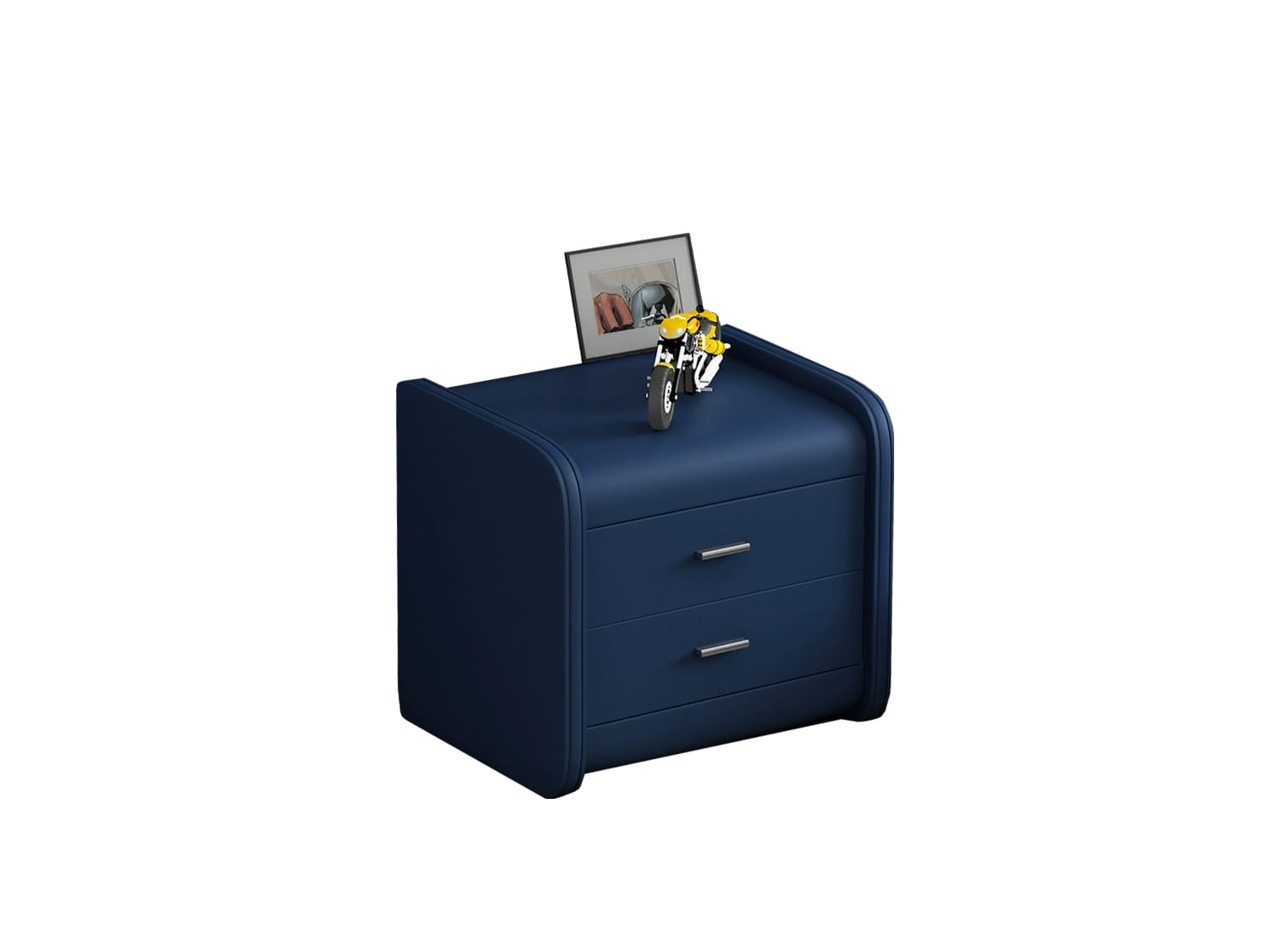 Winton Modern Bedside Table-Pink/Pearl white/Dark blue/Sky Blue | Agape ...