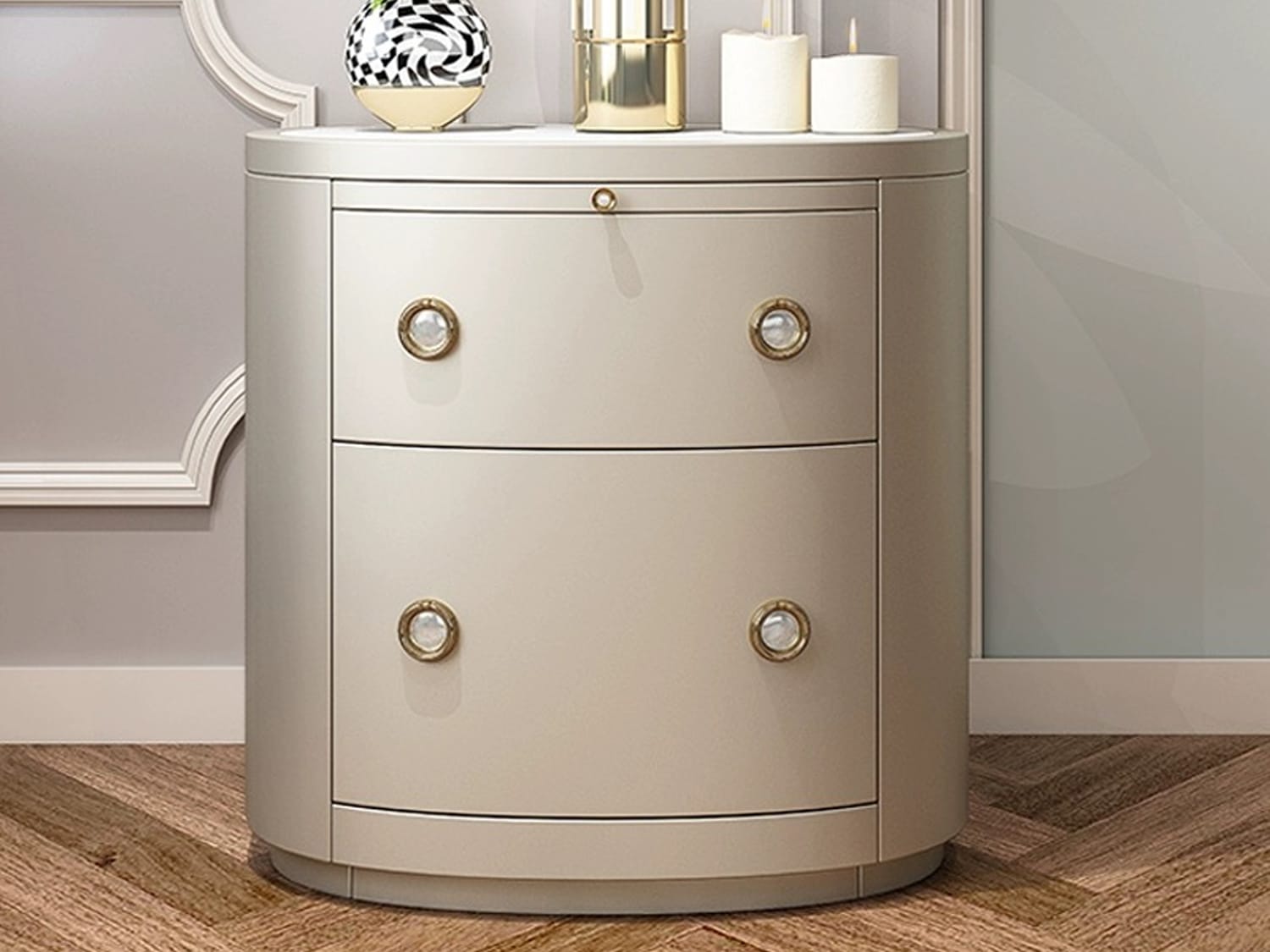 Samoa Modern Bedside Table | Agape Furniture