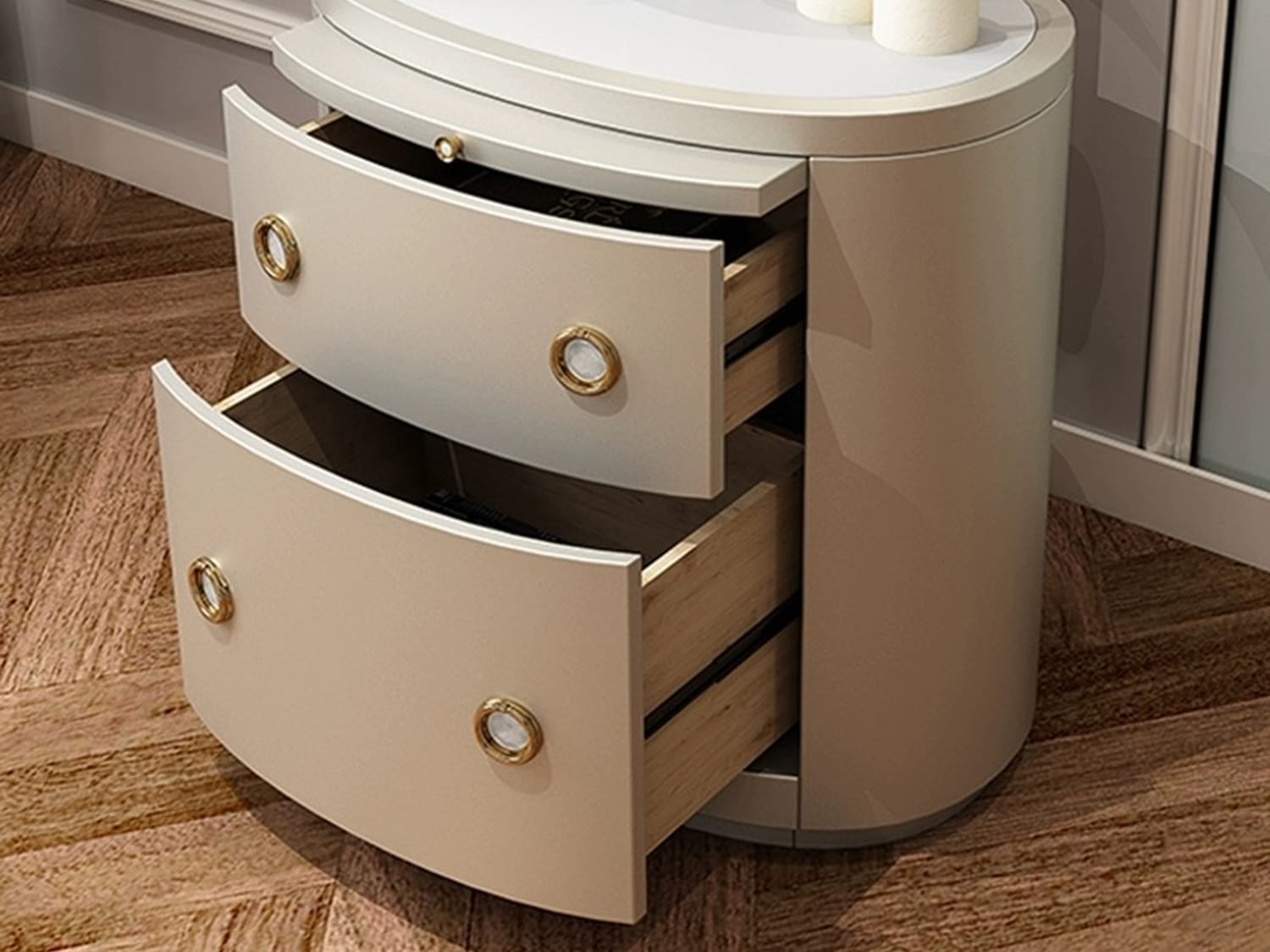 Samoa Modern Bedside Table | Agape Furniture