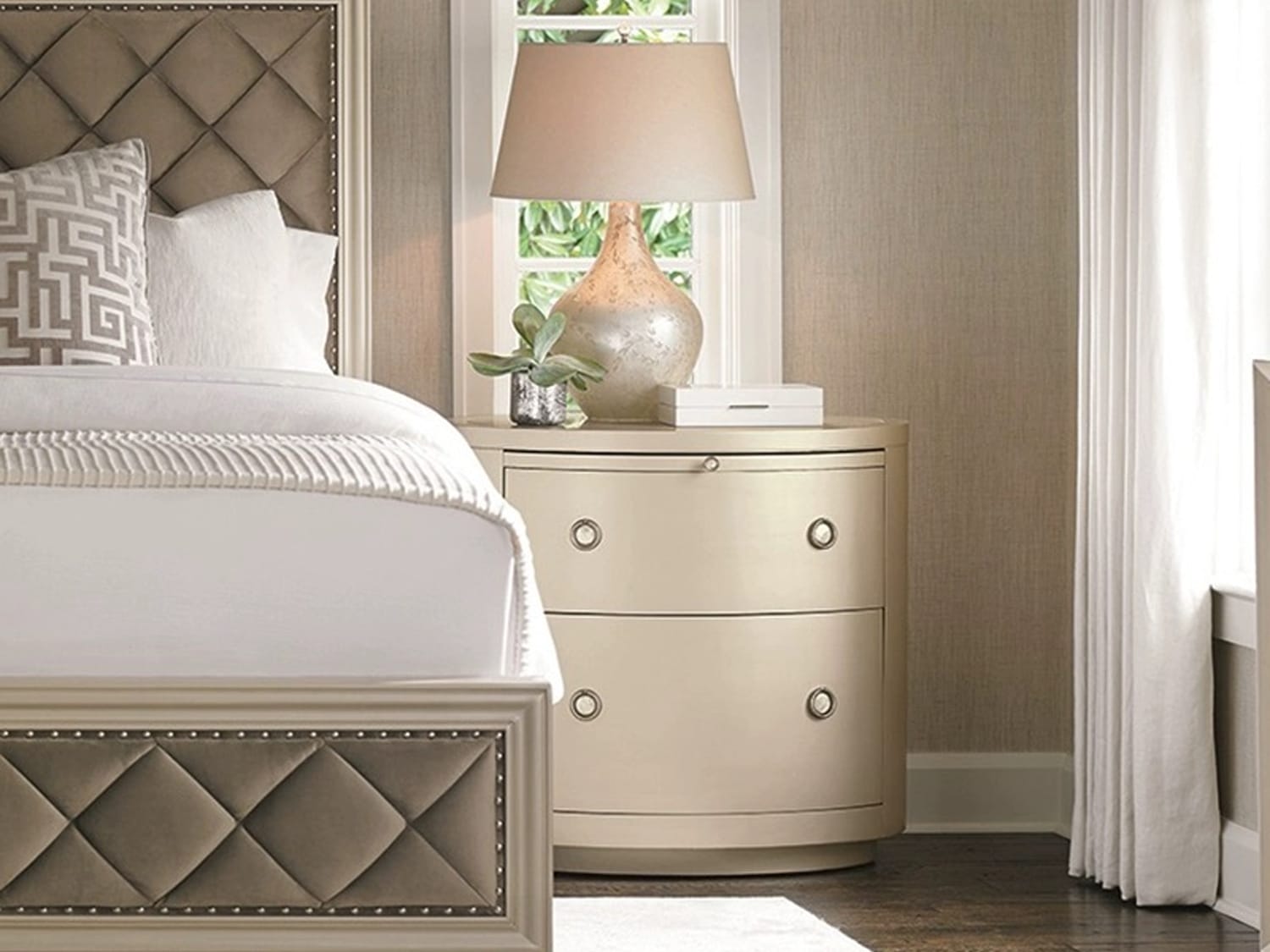 Samoa Modern Bedside Table | Agape Furniture