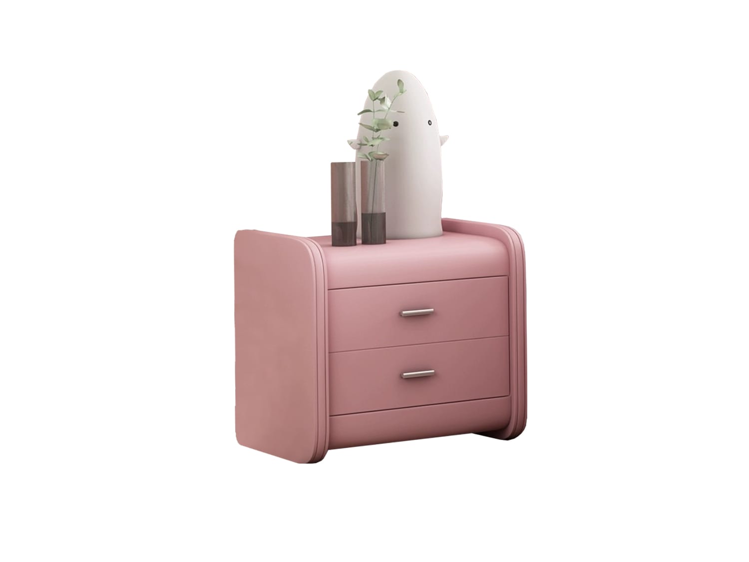 Winton Modern Bedside Table-Pink/Pearl white/Dark blue/Sky Blue | Agape ...