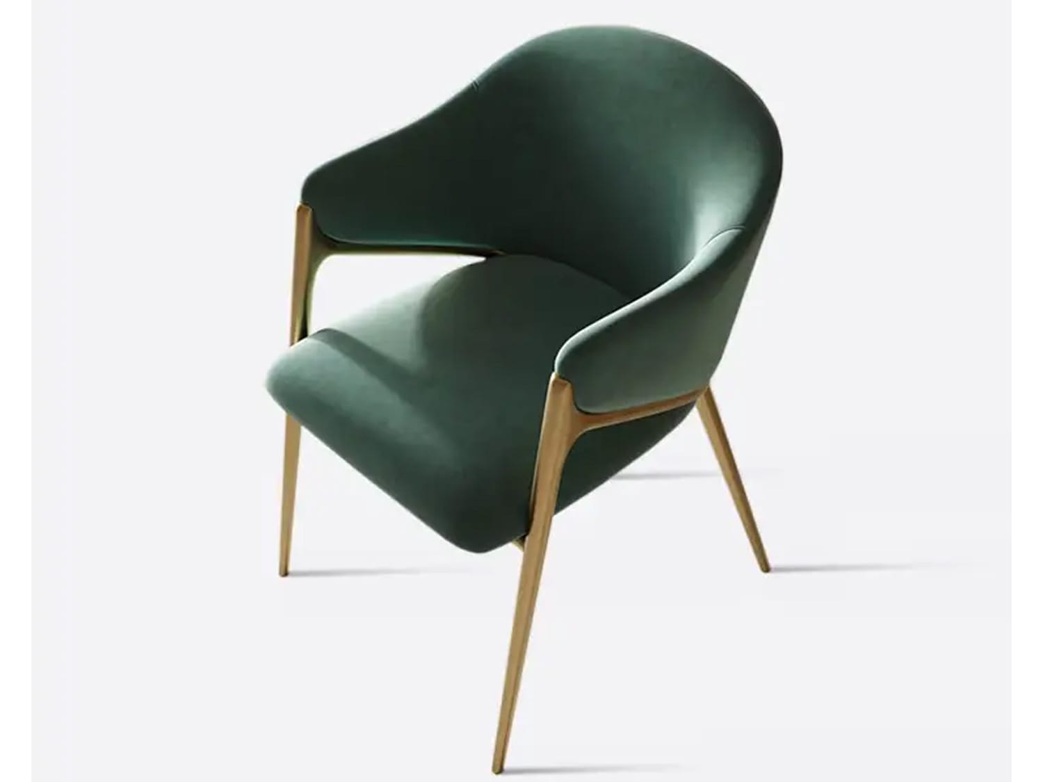 Karratha Velvet Dining Chair with stainless frame-Gold/Black | Agape ...