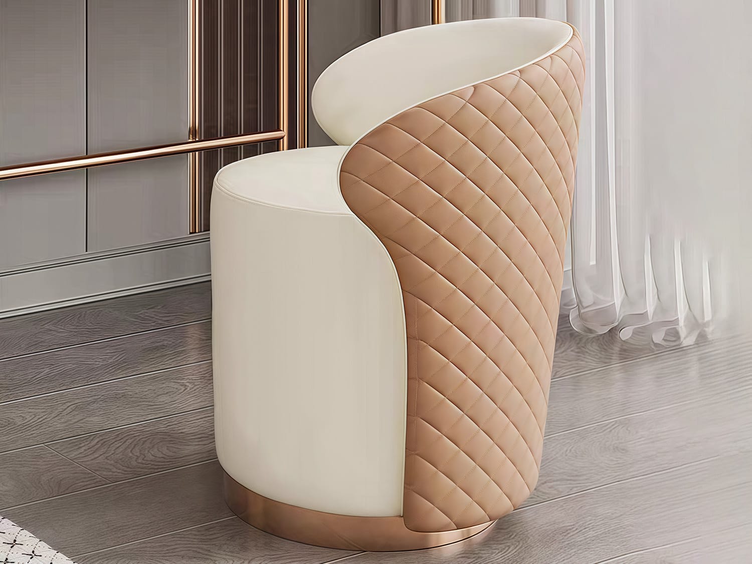Hobby Modern Design Dressing Chair | Agape Furniture