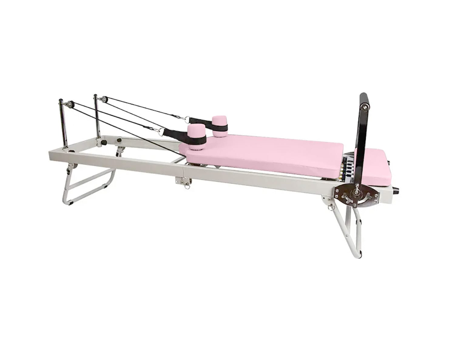 Casey Fitness Multi-purpose foldable Steel Frame Pilates Reformer ...