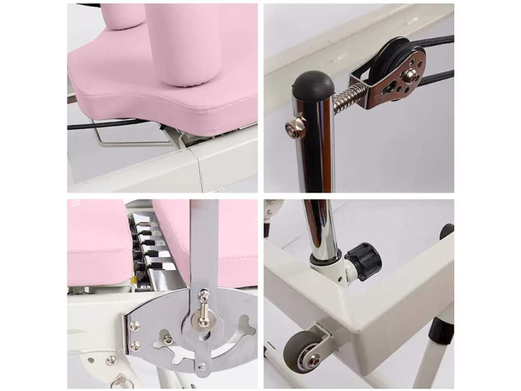 Casey Fitness Multi-purpose foldable Steel Frame Pilates Reformer ...