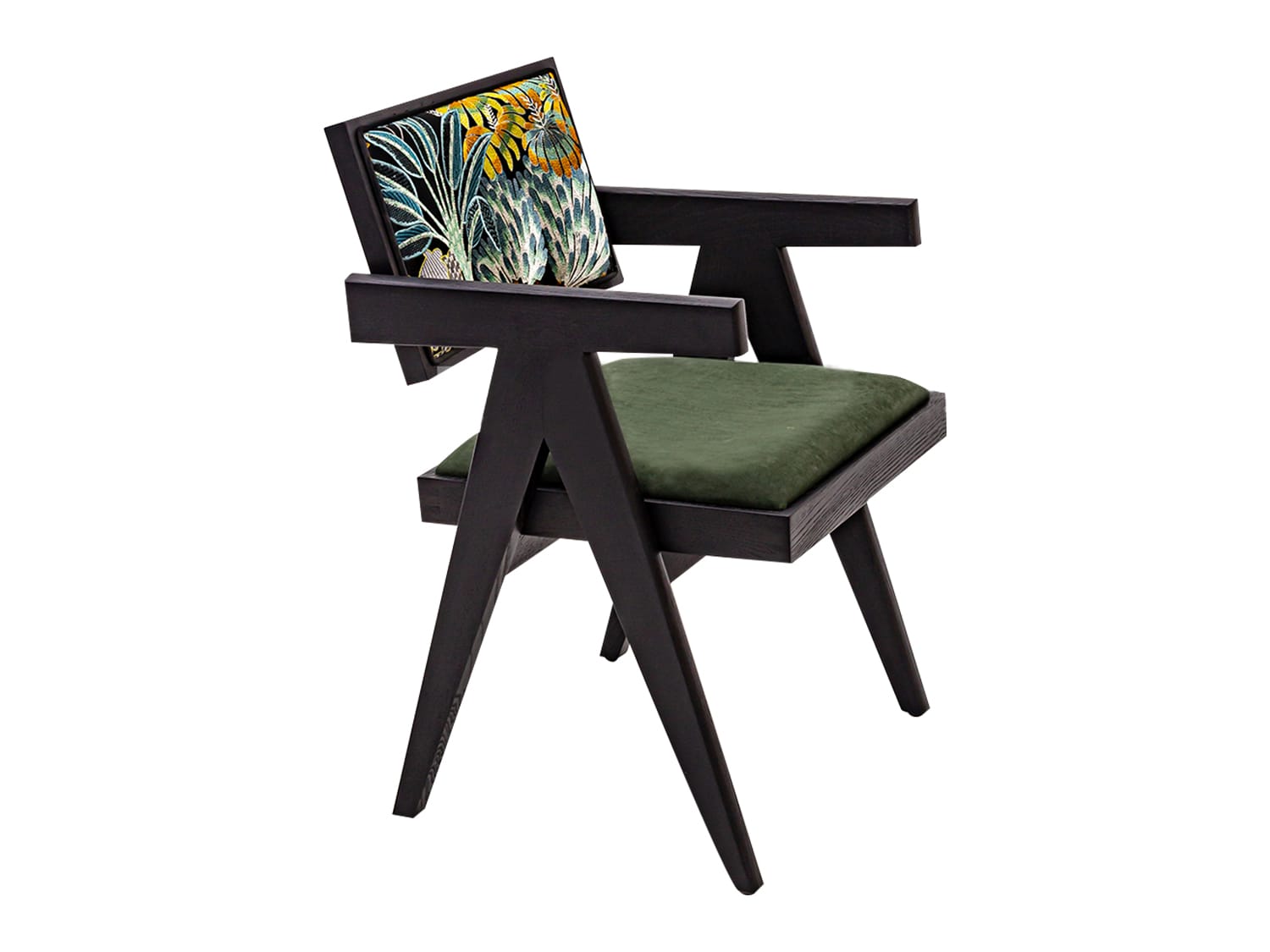 Flagler Double-Sided Embroidery Dining Chair | Agape Furniture