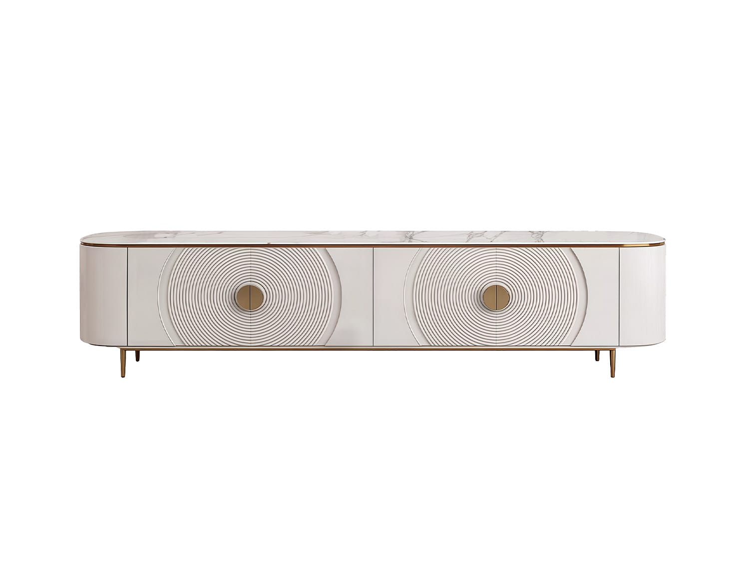 Melnar Modern Sintered Stone TV Unit-180CM/200CM/220CM | Agape Furniture