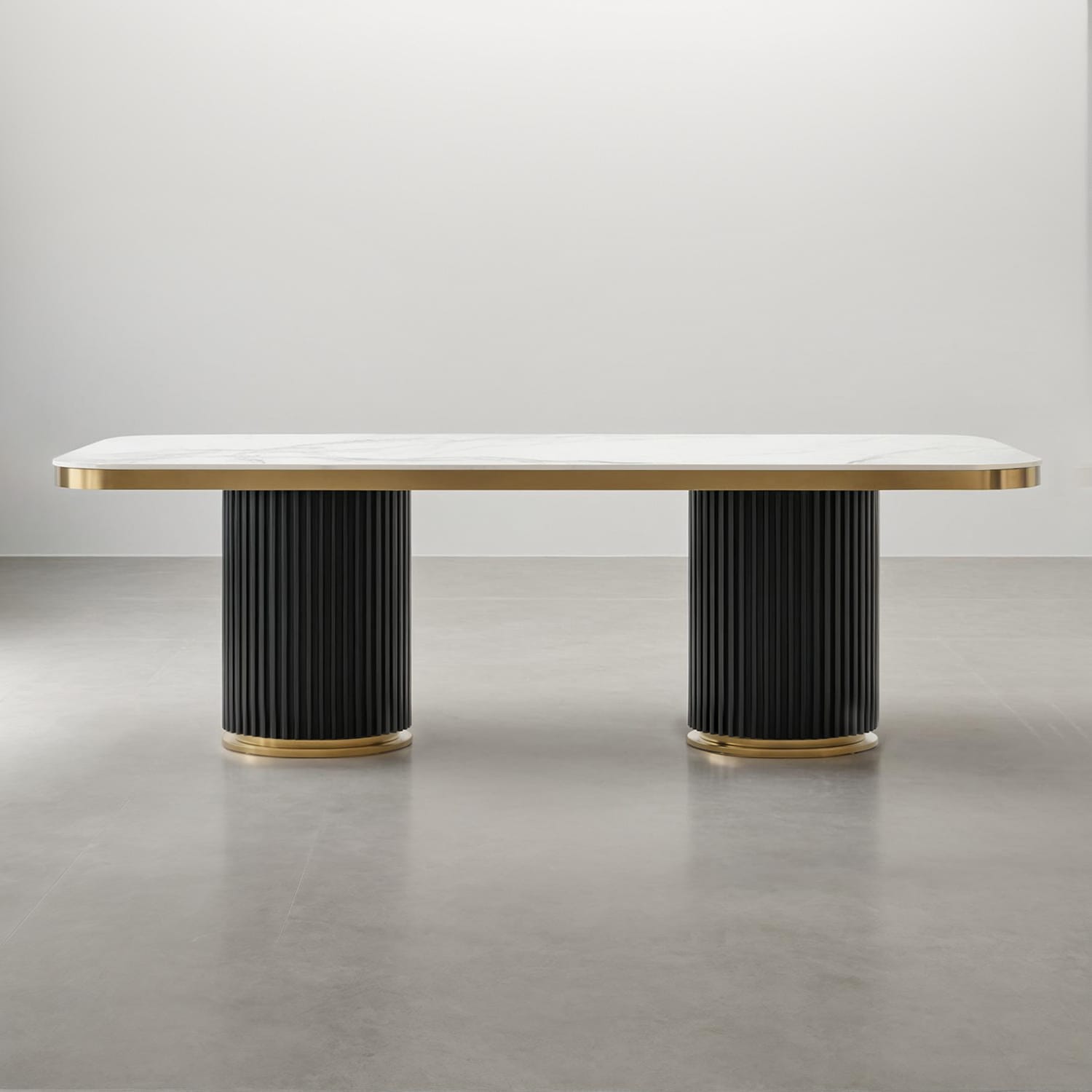 Furina Harabai Sintered Stone Dining Table-240CM | Agape Furniture
