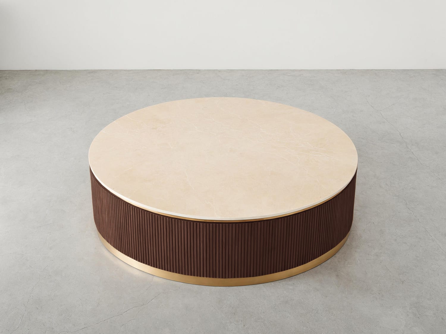 Nebo Travertine Sintered Stone Coffee Table-With/Without Side Table ...