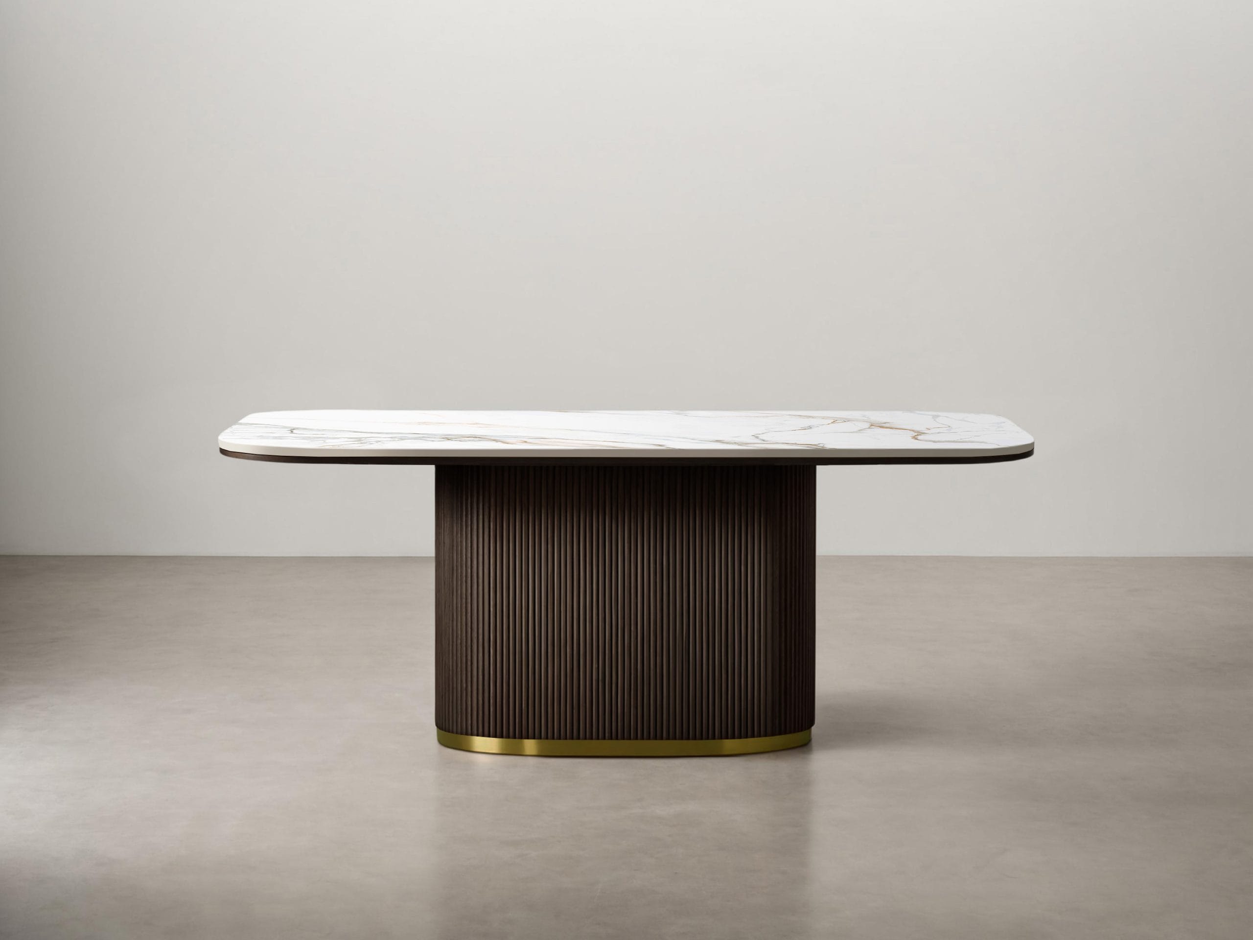 Rewa Nanpa Sintered Stone Dining Table-200/220/240CM | Agape Furniture