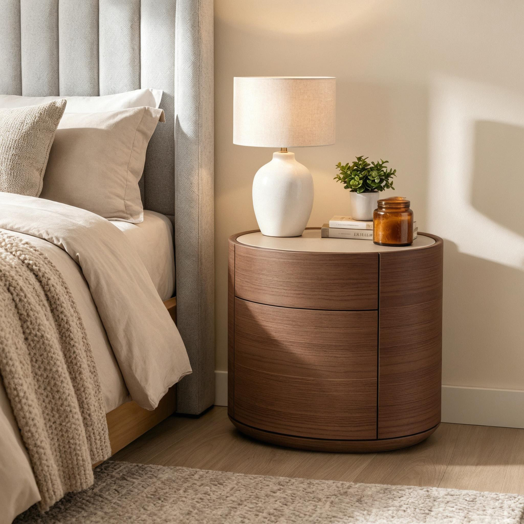 Morton Bedside Table | Agape Furniture